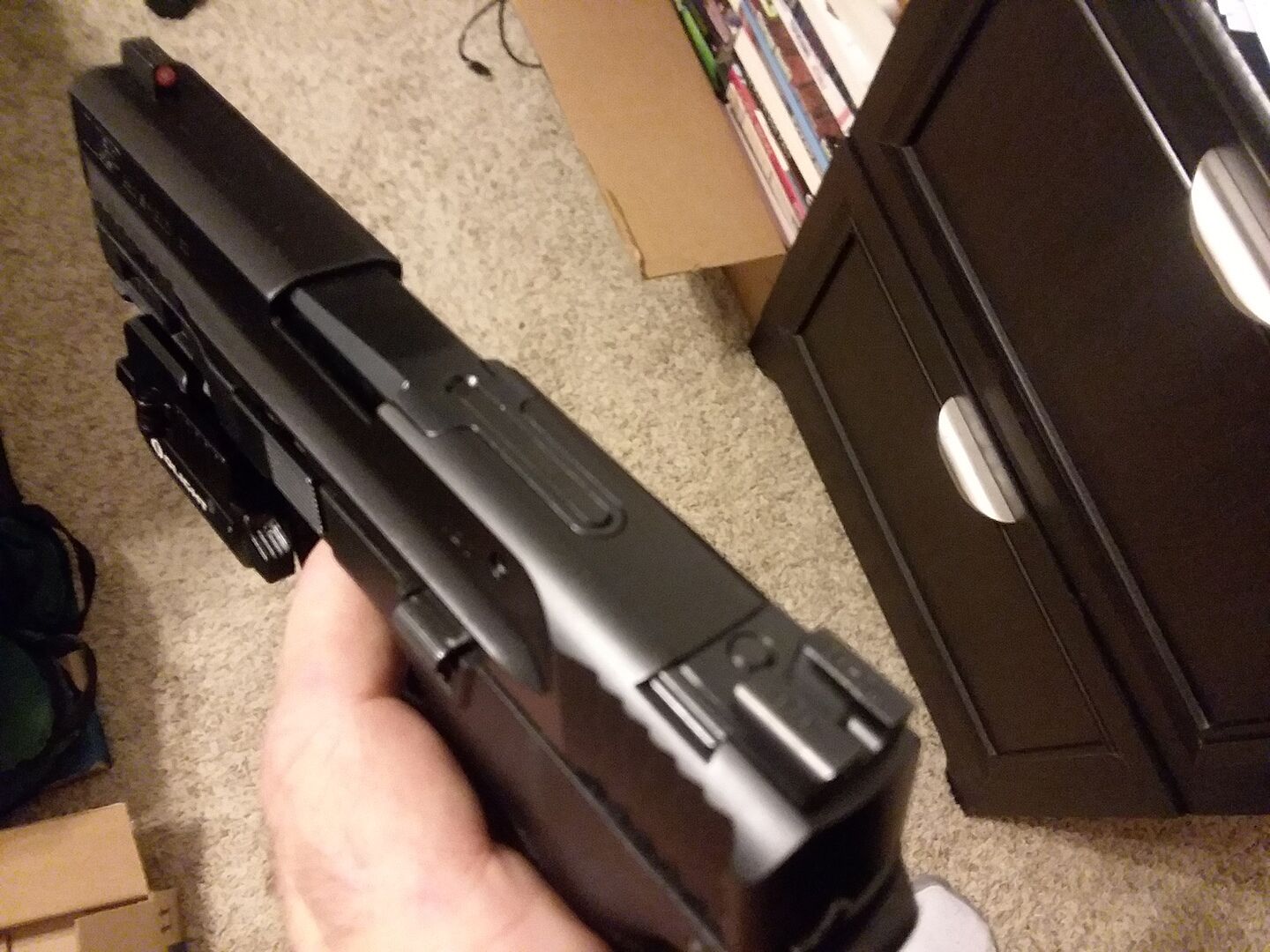 Truglo Tritium Pro Night Sight Set S&W EZ 380 - Orange