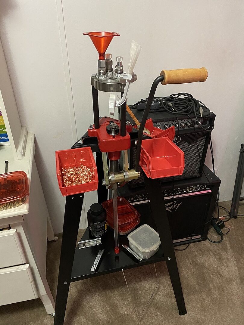 Lee Reloading Stand for Lee 4-Hole Turret Press w Auto Index