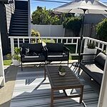 Outdoor Marina Stripe Grey Rug