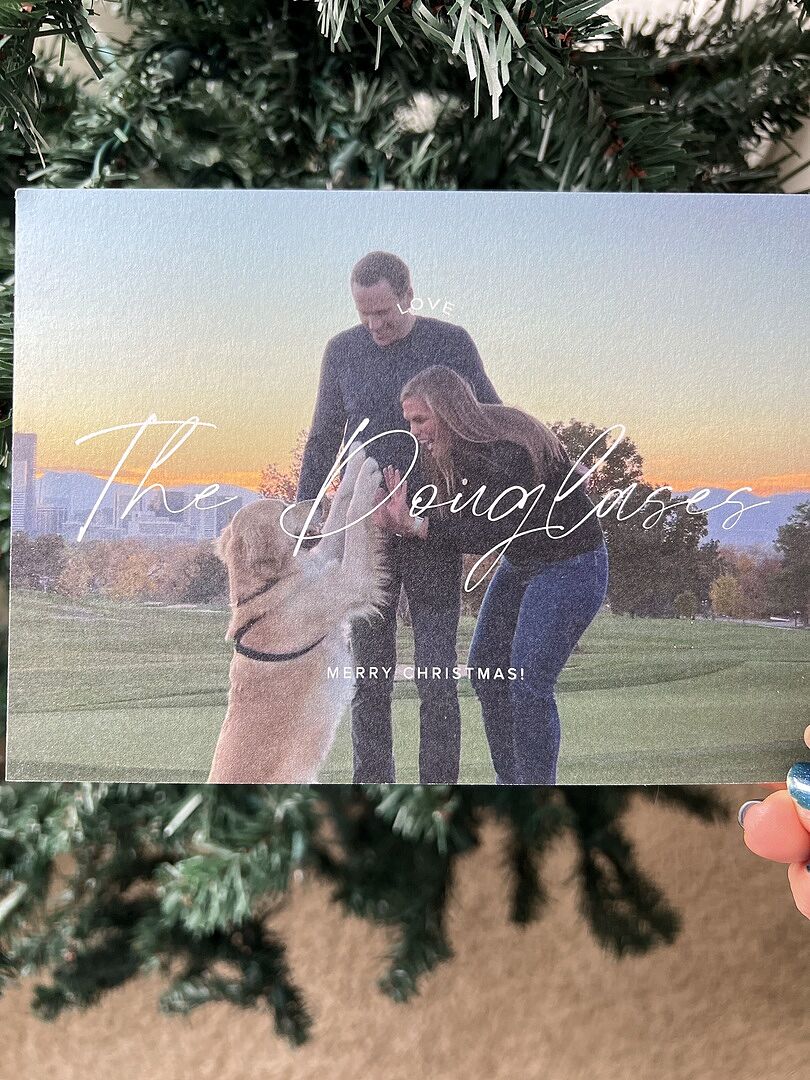 Border Grid Holiday Card | Artifact Uprising