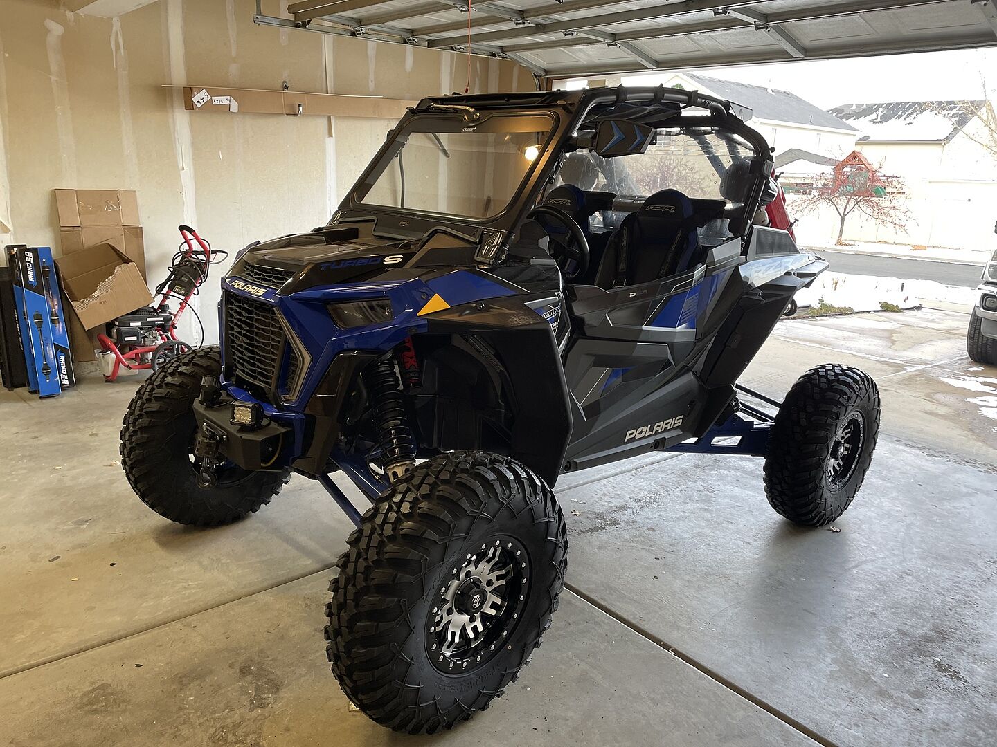 Polaris RZR XP Turbo S Heavy-Duty Axle—Rhino 2.0 | SuperATV