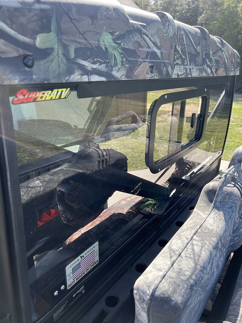 Polaris Ranger 1000 Sliding Rear Windshield | SuperATV