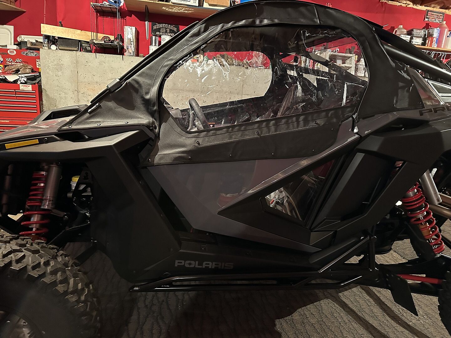 Polaris RZR Pro R Primal Soft Cab Enclosure Upper Doors | SuperATV