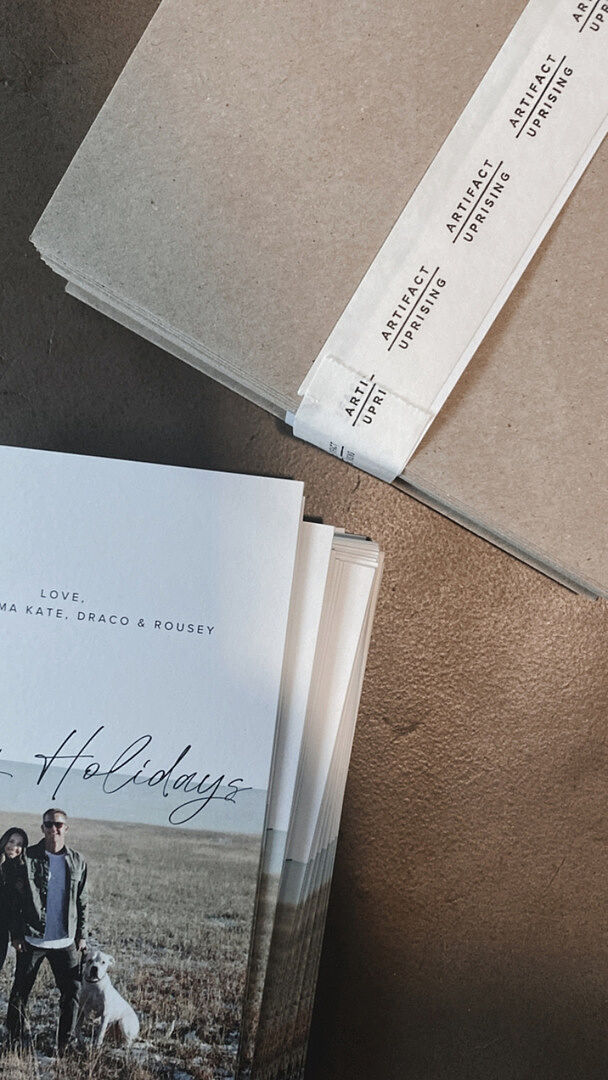 Border Grid Holiday Card | Artifact Uprising