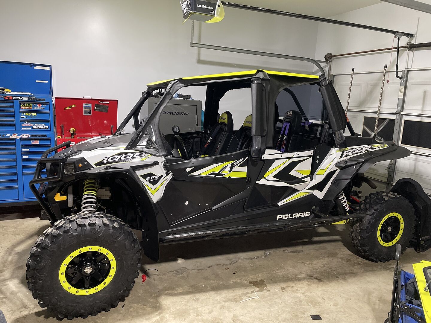 Polaris RZR XP 4 1000 Primal Soft Cab Enclosure Upper Doors | SuperATV