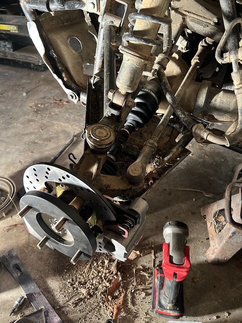 Honda Foreman Front Disc Brake Kit | SuperATV