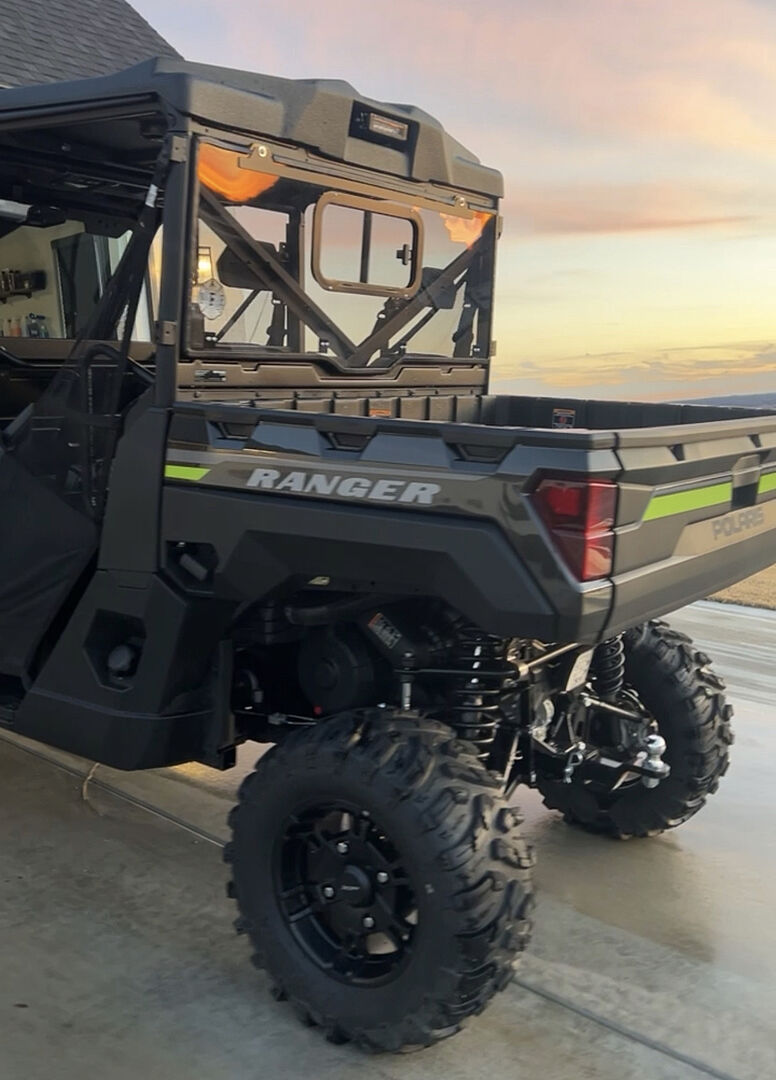 Polaris Ranger XP 1000 Sliding Rear Windshield | SuperATV
