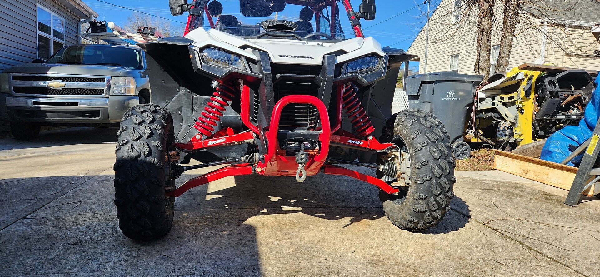 Honda Talon 1000X 1.5" Forward Offset Boxed A-Arms | SuperATV