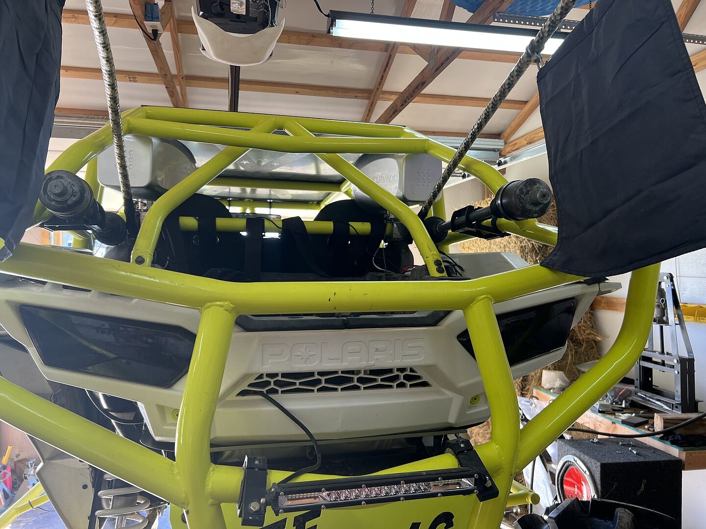 Spare Axle Cage Mount