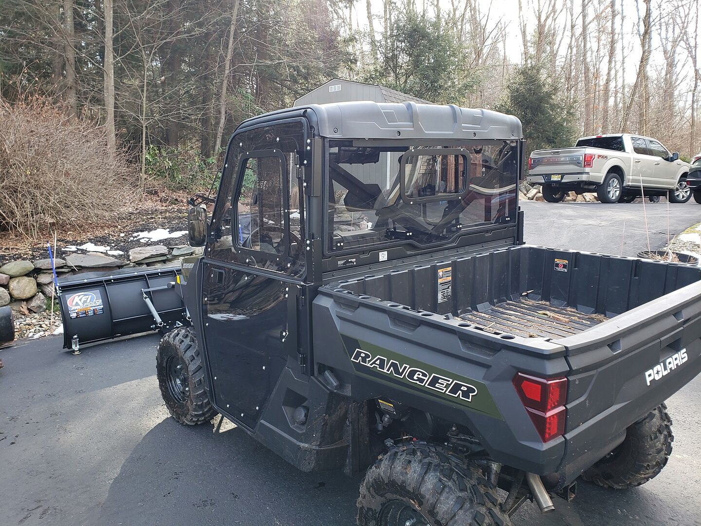 Polaris Ranger 1000 Sliding Rear Windshield | SuperATV