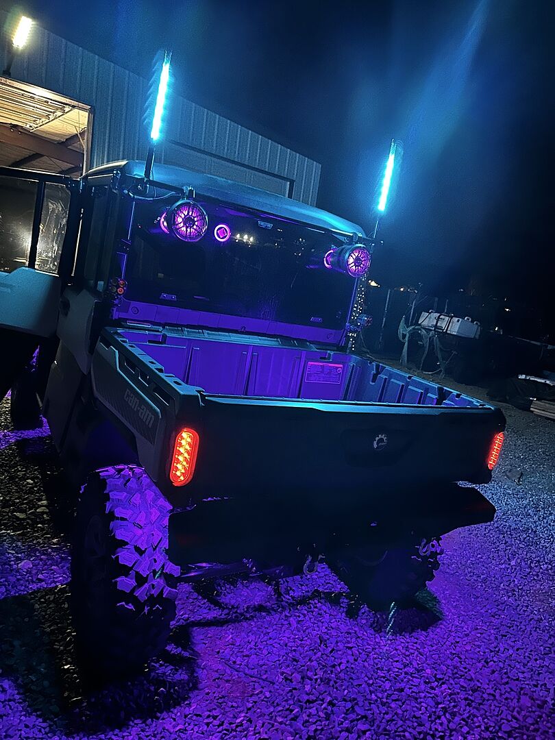 5' RGB LED Whip Lights | SuperATV