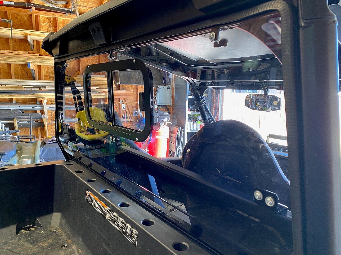 Polaris General XP 1000 Sliding Rear Windshield | SuperATV