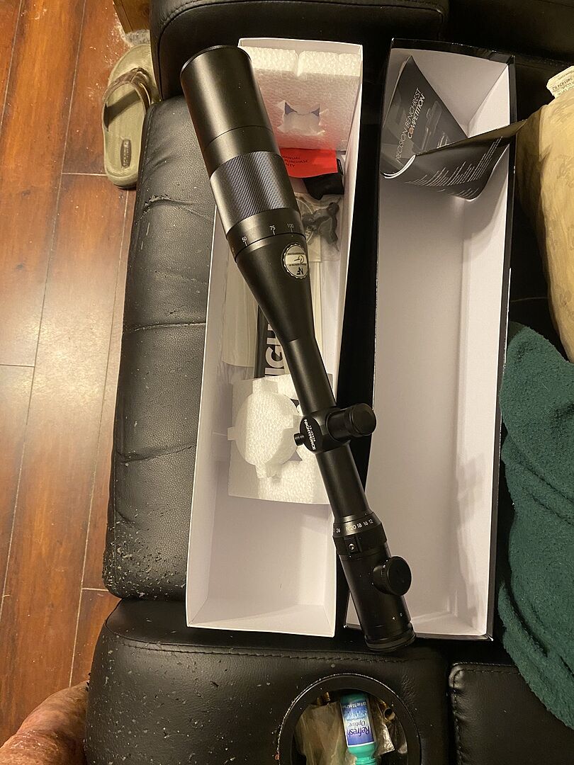 Nightforce NXS Rifle Scope - 12-42x56mm NP-2DD 8.2-2.4' 3.8" Matte