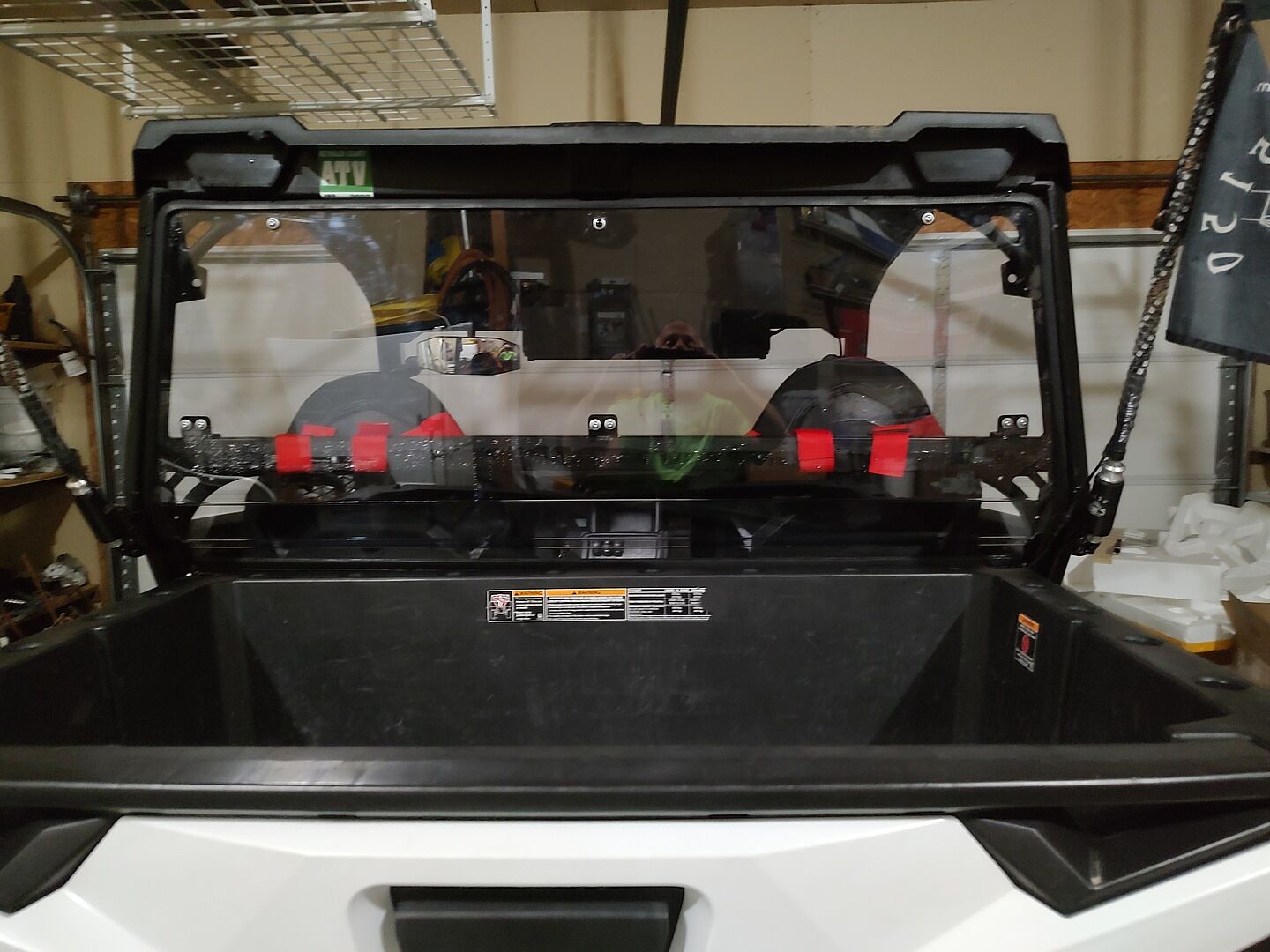 Polaris General Rear Windshield | SuperATV