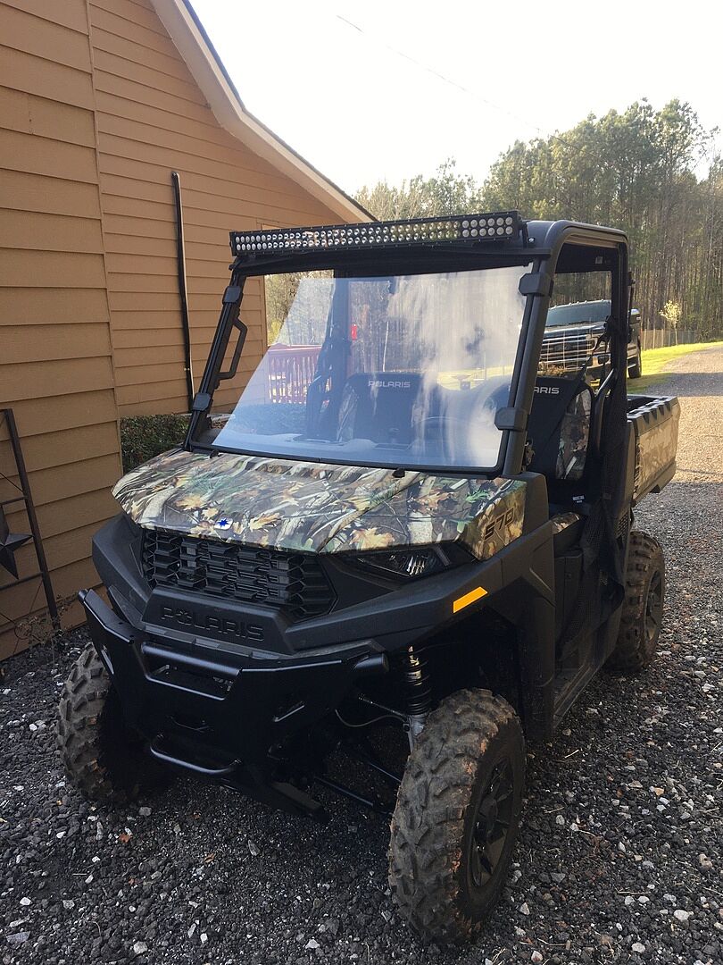 Polaris Ranger SP 570 Scratch-Resistant Full Windshield | SuperATV