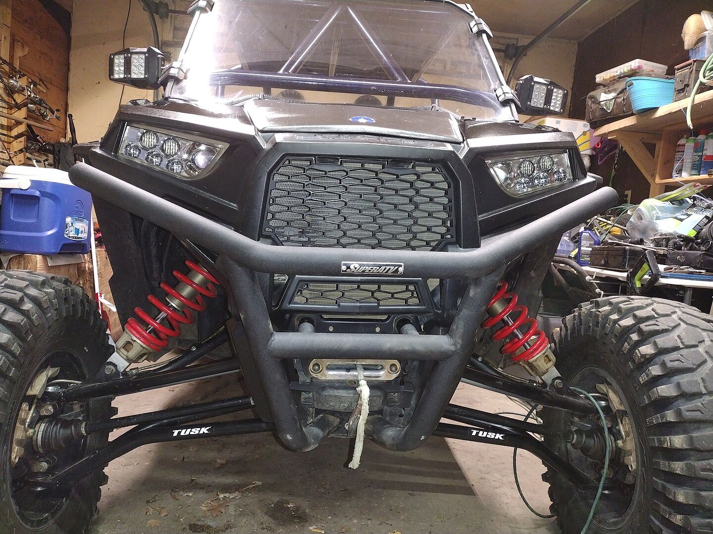 Polaris RZR XP 1000 Low Profile Front Bumper | SuperATV