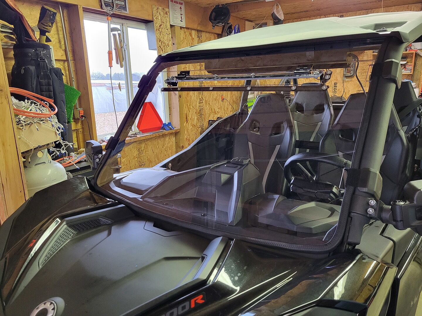 Can-Am Maverick Sport Vented Full Windshield | SuperATV