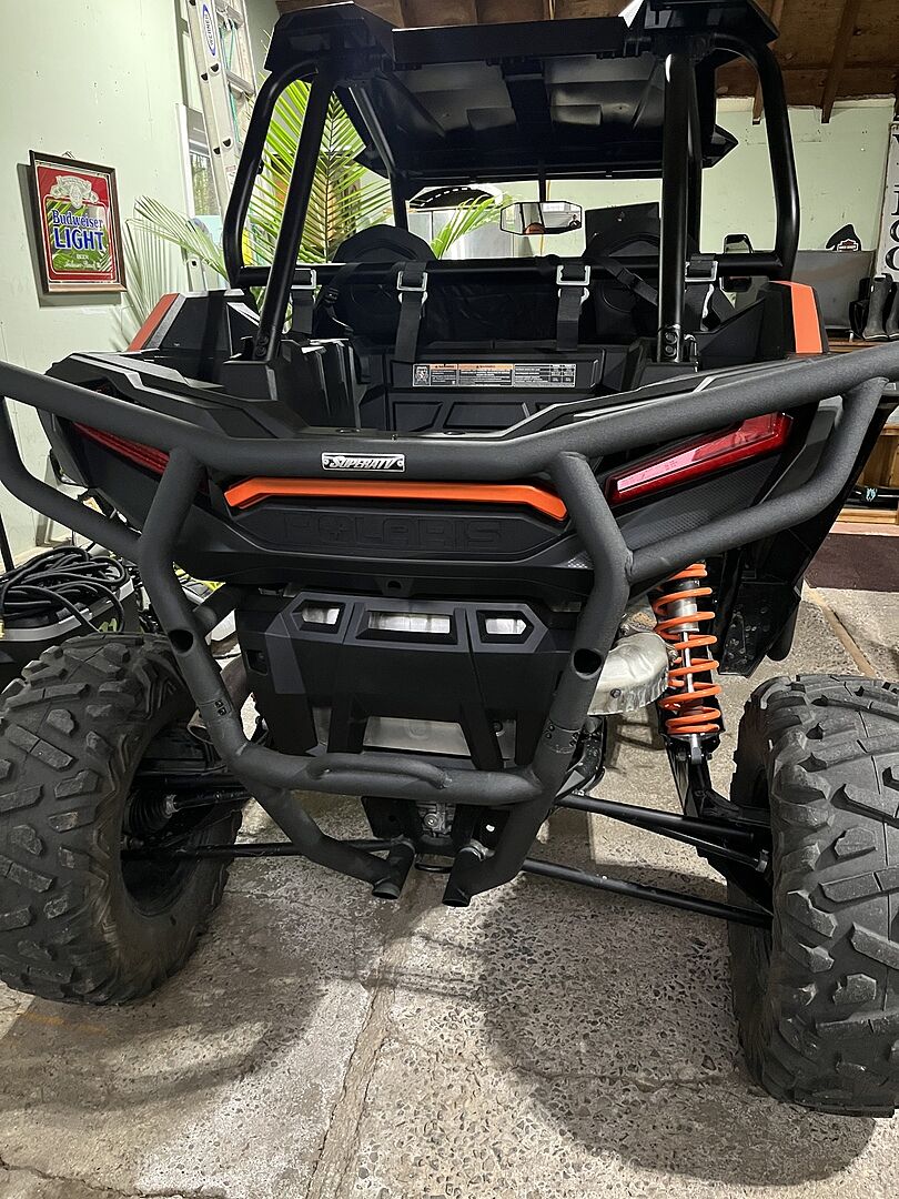 Polaris RZR XP Turbo Rear Bumper | SuperATV