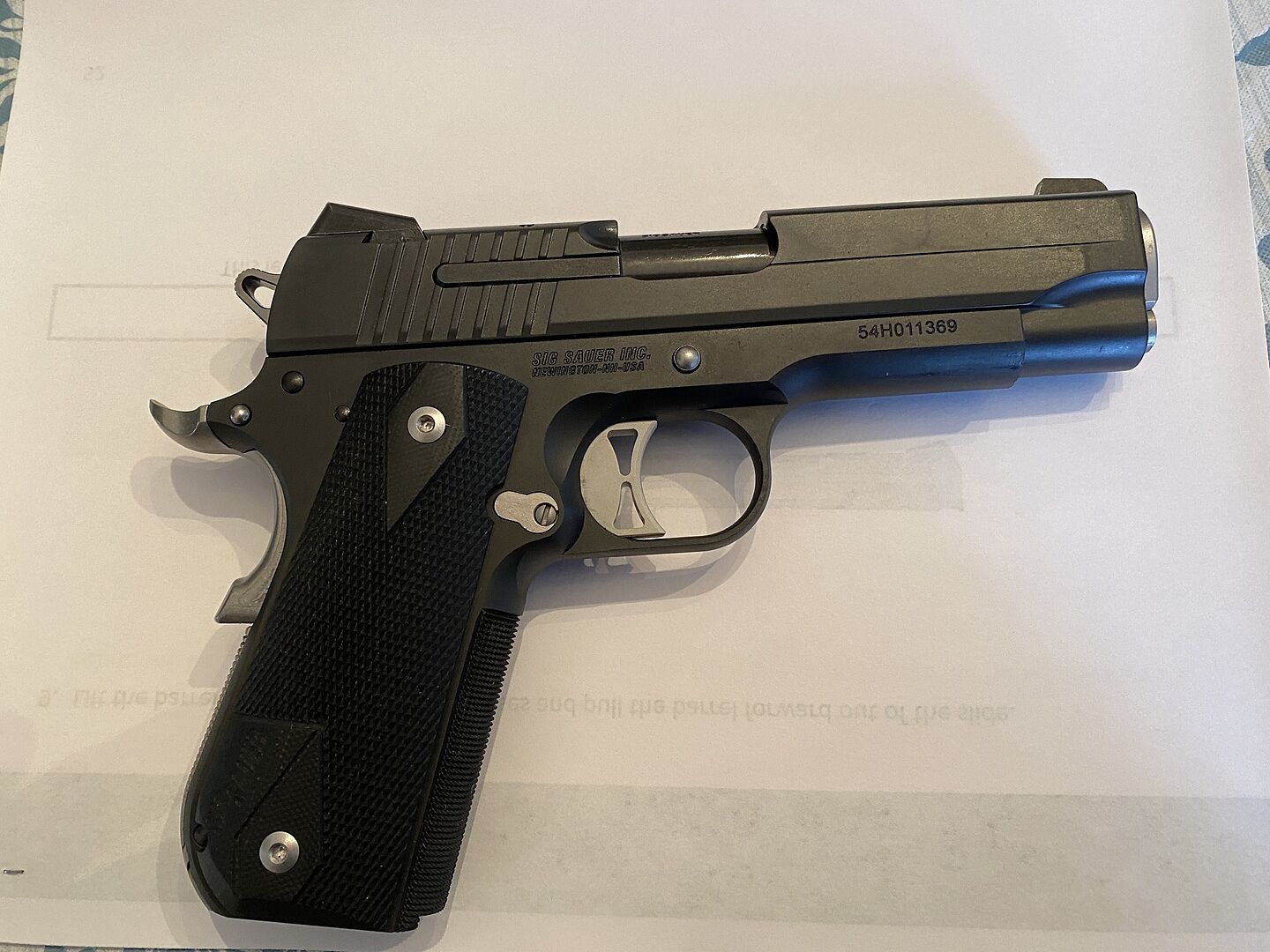Sig Sauer 1911 Carry Fastback Nightmare - For Sale - New :: Guns.com