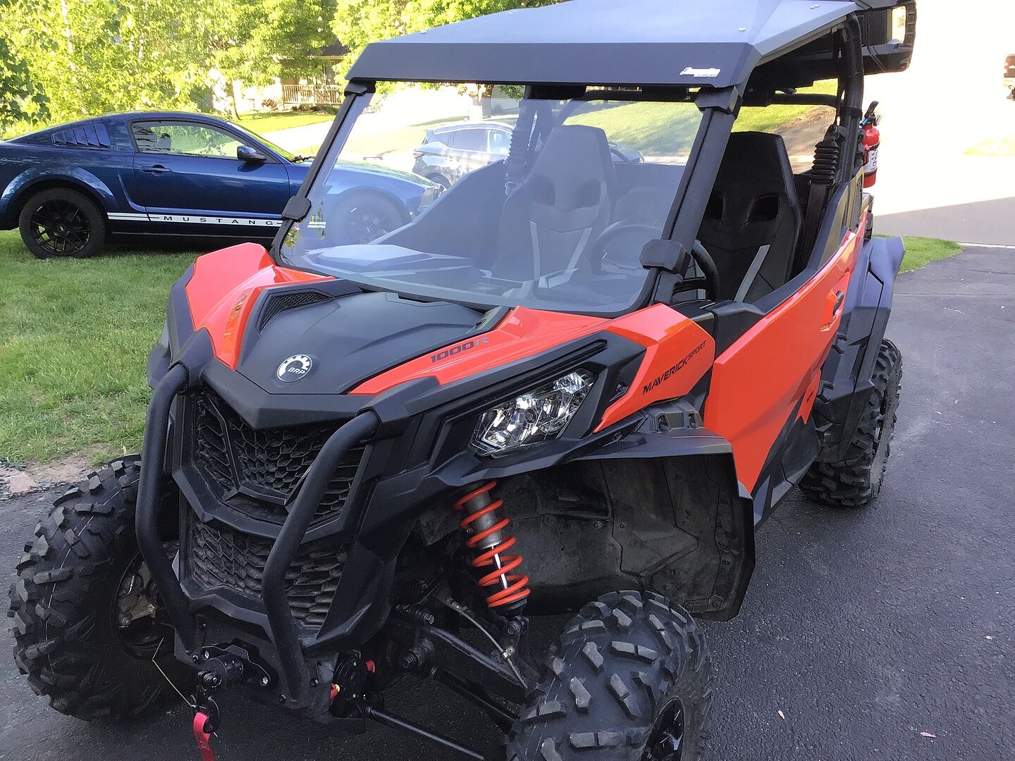 Can-Am Commander Vented Full Windshield | SuperATV
