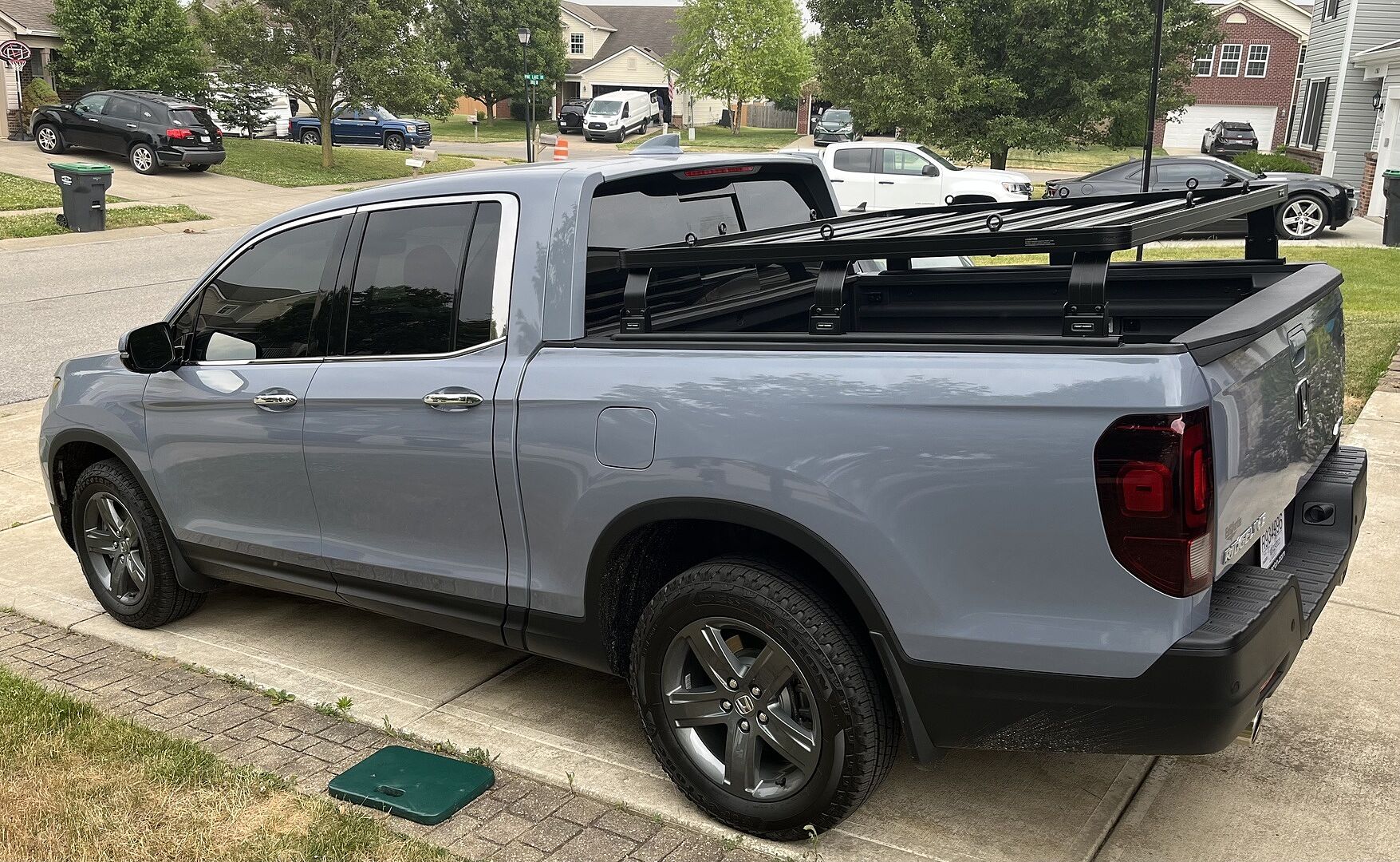 Honda Ridgeline (2017-Current) Slimline II Top-Mount Load Bed Rack Kit