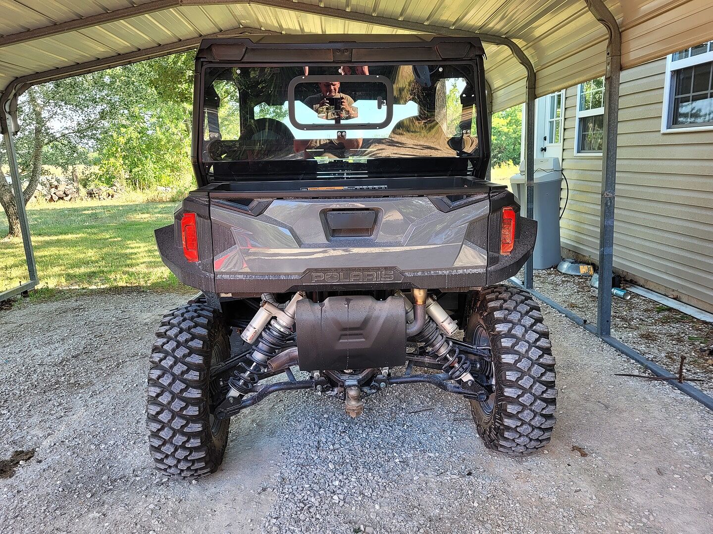 Polaris General XP 1000 Sliding Rear Windshield | SuperATV