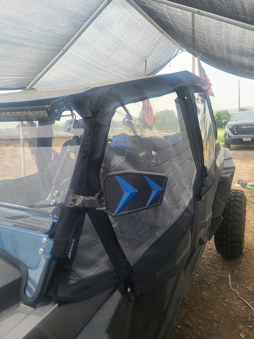 Polaris RZR XP 4 Turbo Primal Soft Cab Enclosure Upper Doors | SuperATV
