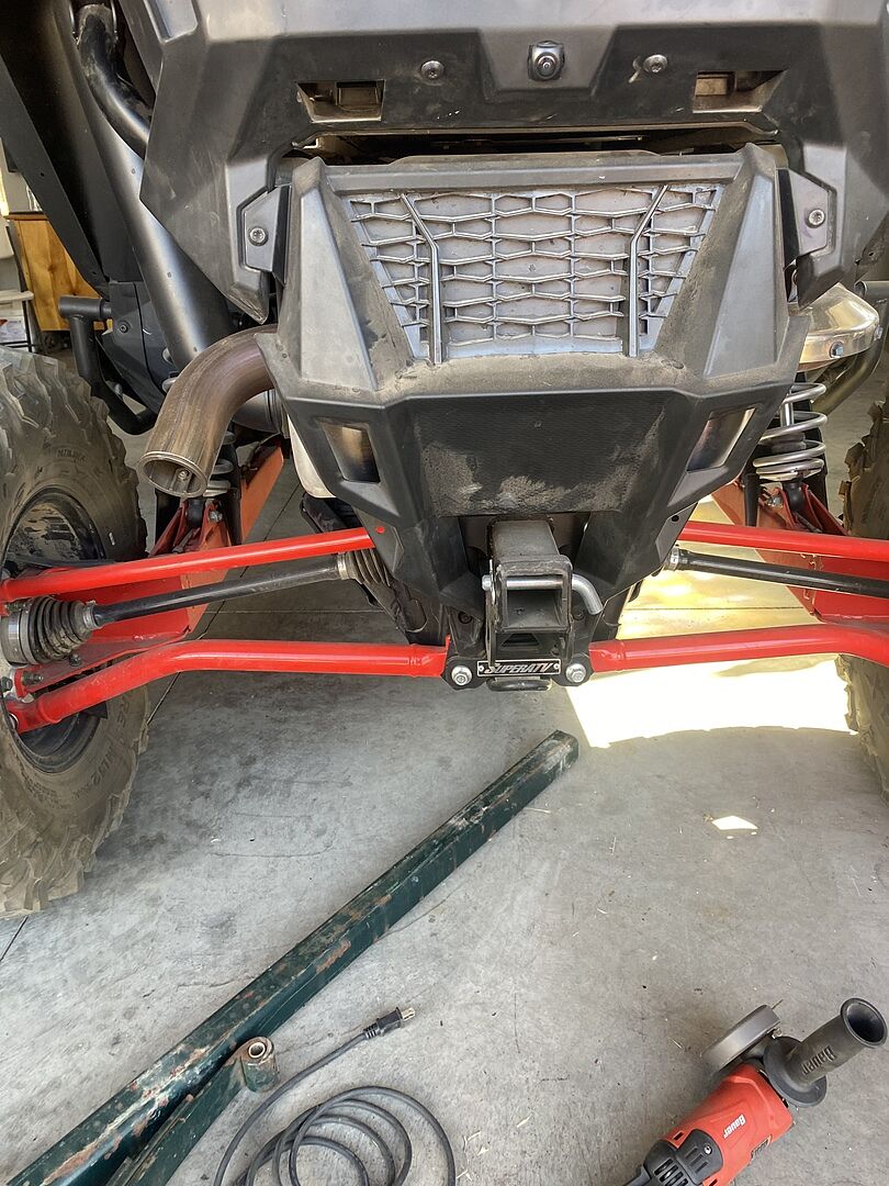 Polaris RZR PRO XP Rear Receiver Hitch | SuperATV