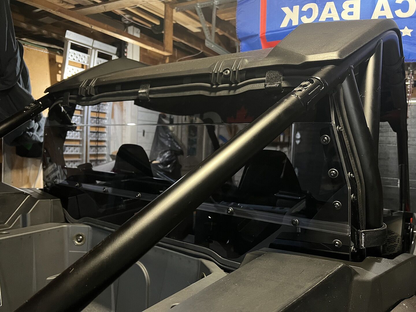 Polaris RZR XP Rear Windshield | SuperATV