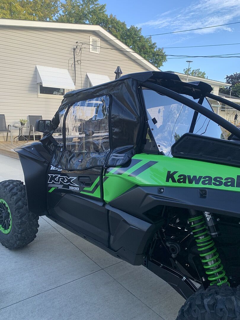 Kawasaki Teryx KRX 1000 Rear Vented Windshield | SuperATV