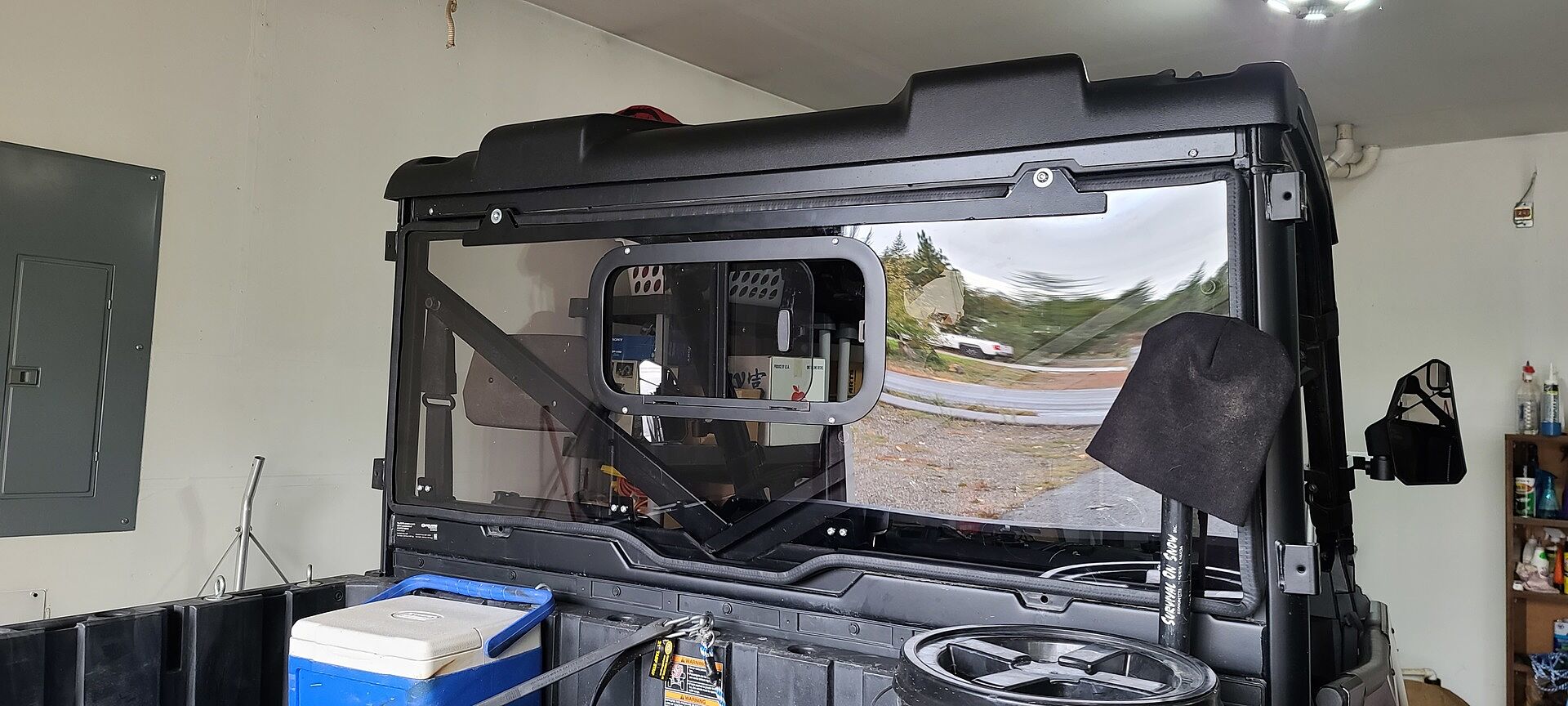 Polaris Ranger XP 1000 Sliding Rear Windshield | SuperATV