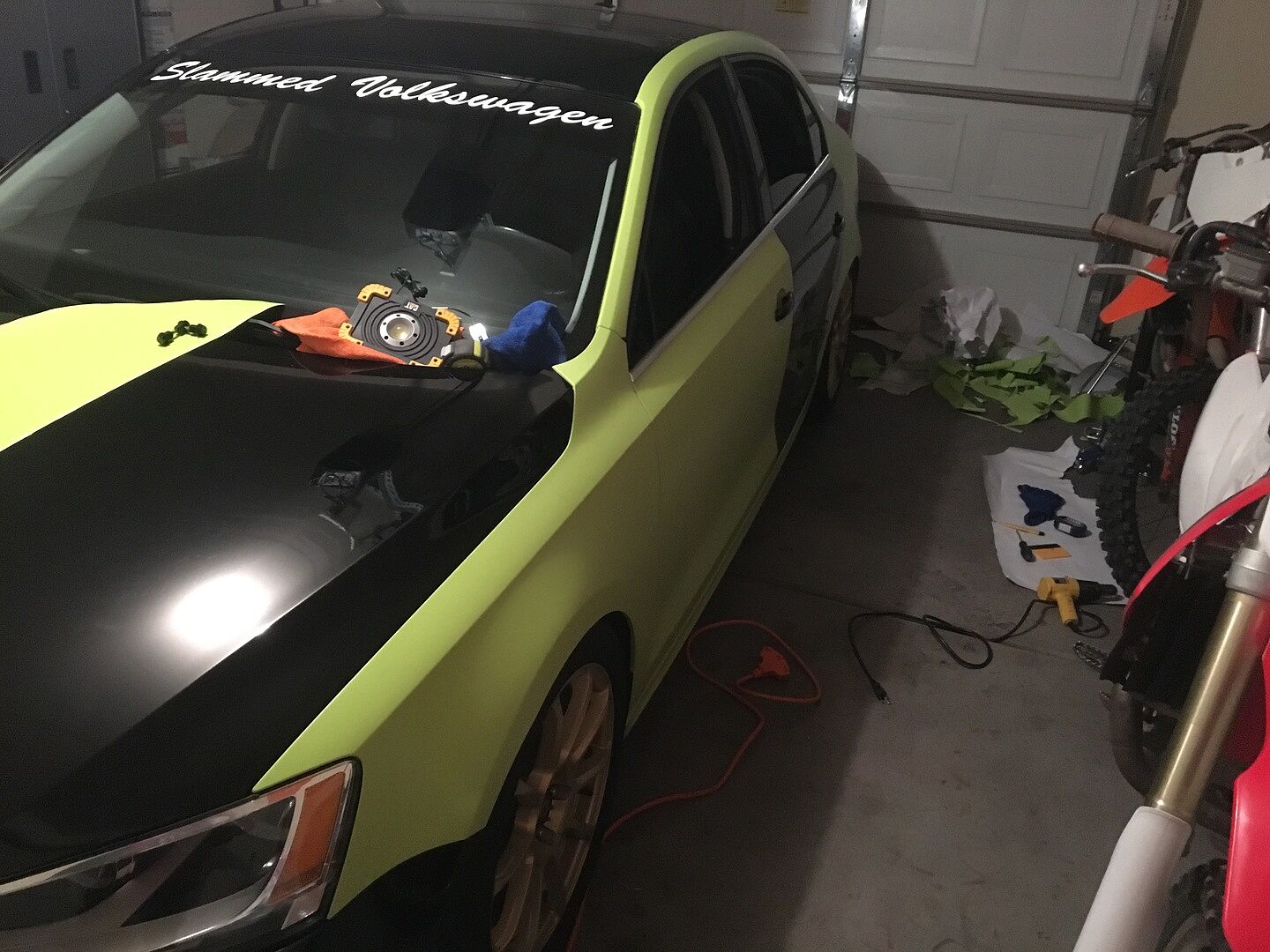 XPO Electric Lime Matte Vinyl Wrap – The VViViD Shop
