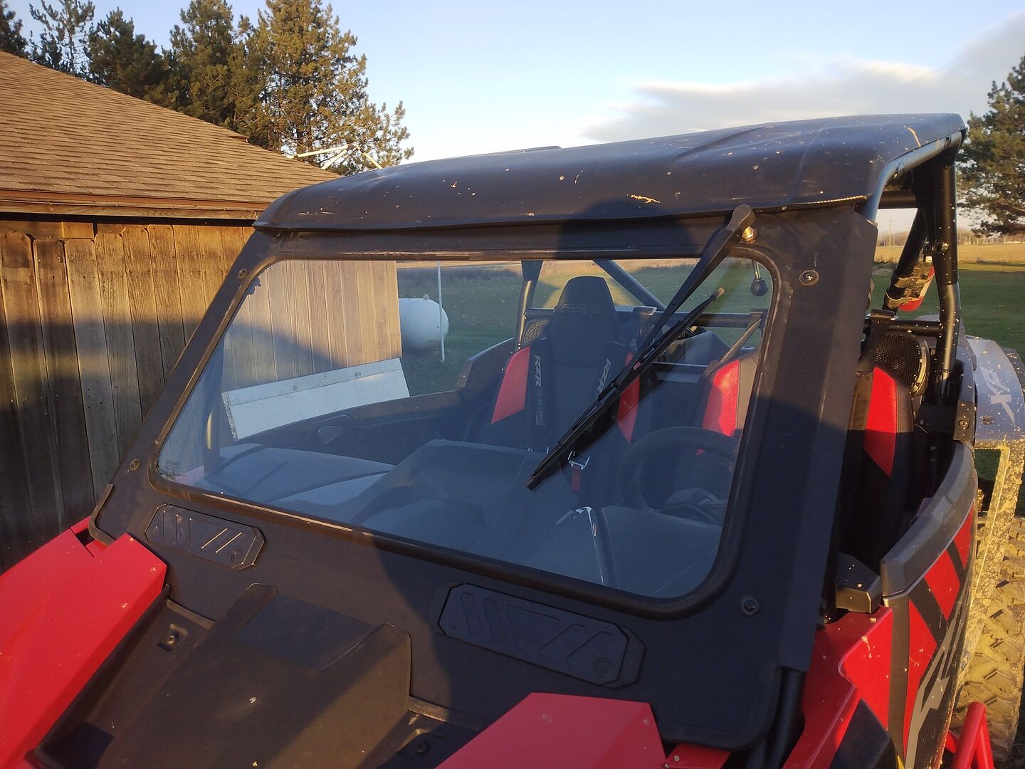 Polaris RZR XP 1000 Glass Windshield | SuperATV