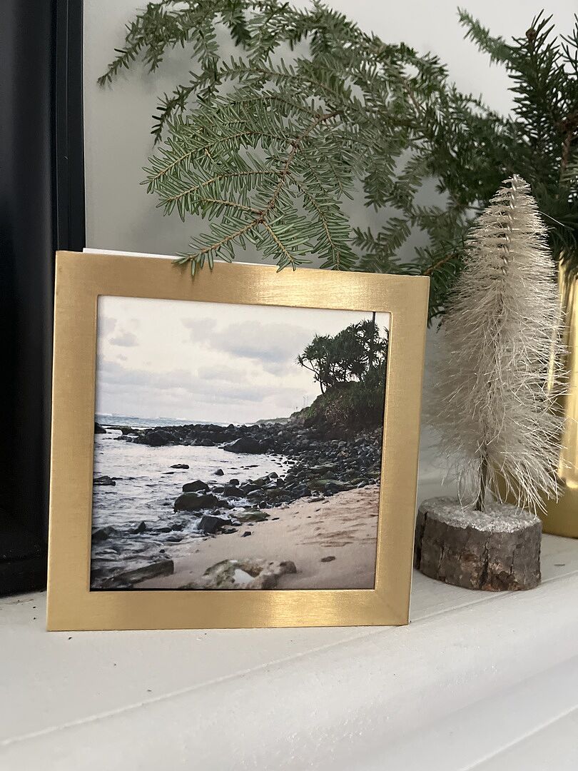 Brass & Wood Display Box