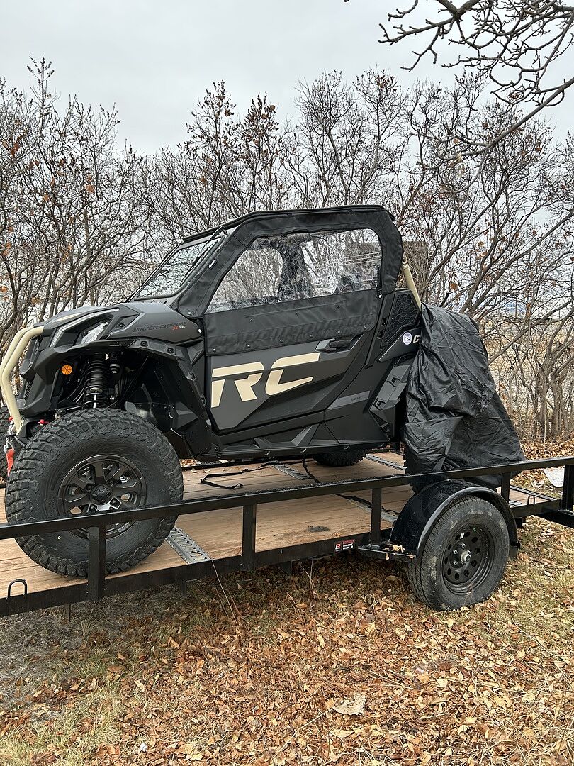 Can-Am Maverick Sport Primal Soft Cab Enclosure Upper Doors | SuperATV