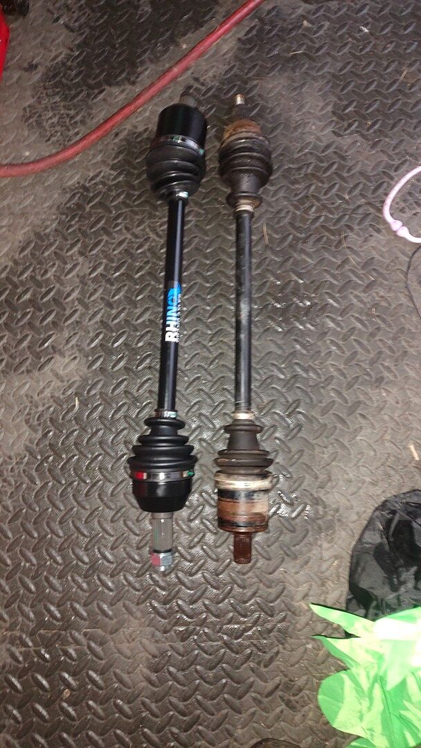 Polaris RZR 4 900 / S 900 Axles - Stock Length - Rhino Brand | SuperATV