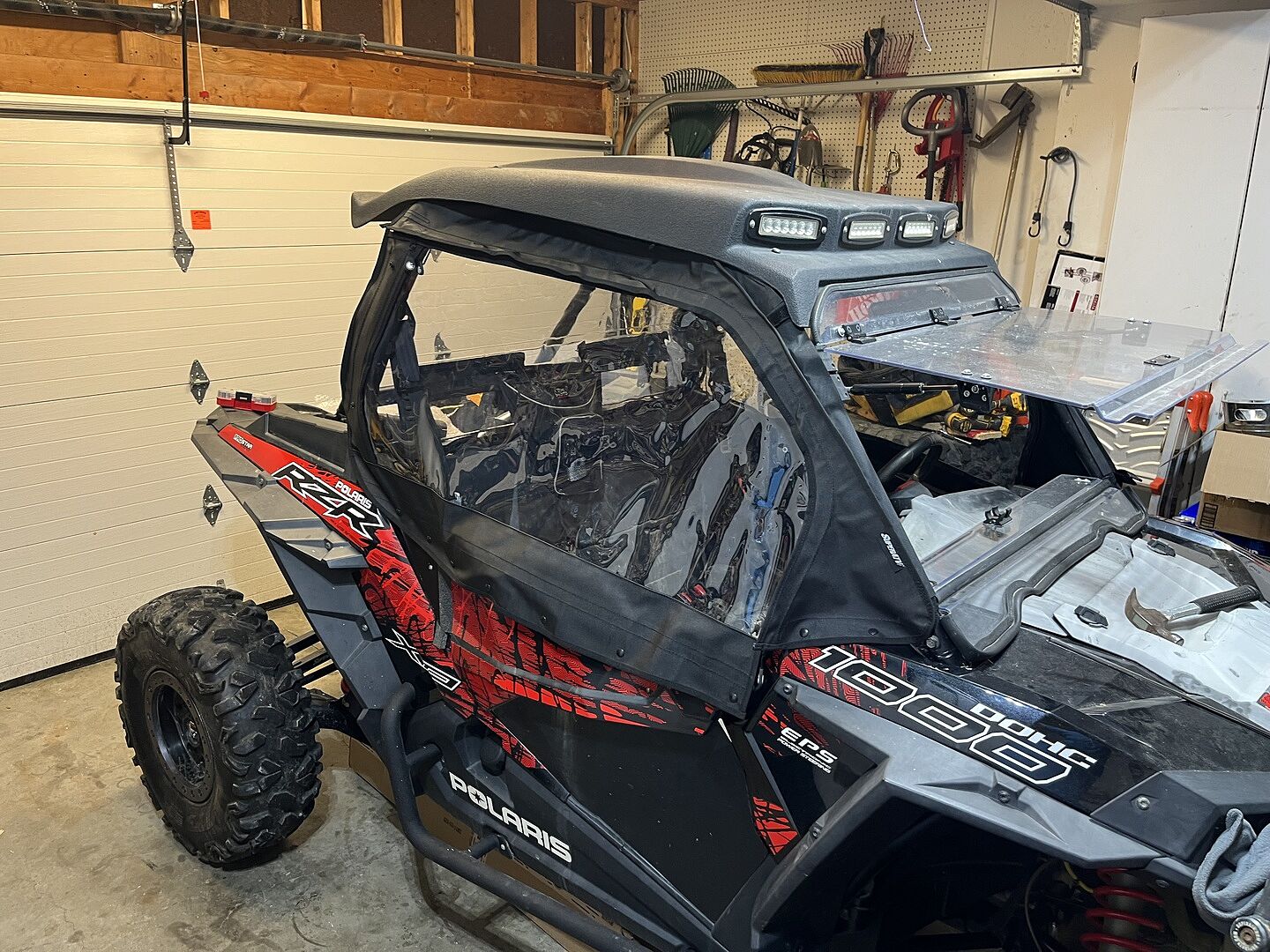 Polaris RZR XP 1000 Primal Soft Cab Enclosure Upper Doors | SuperATV