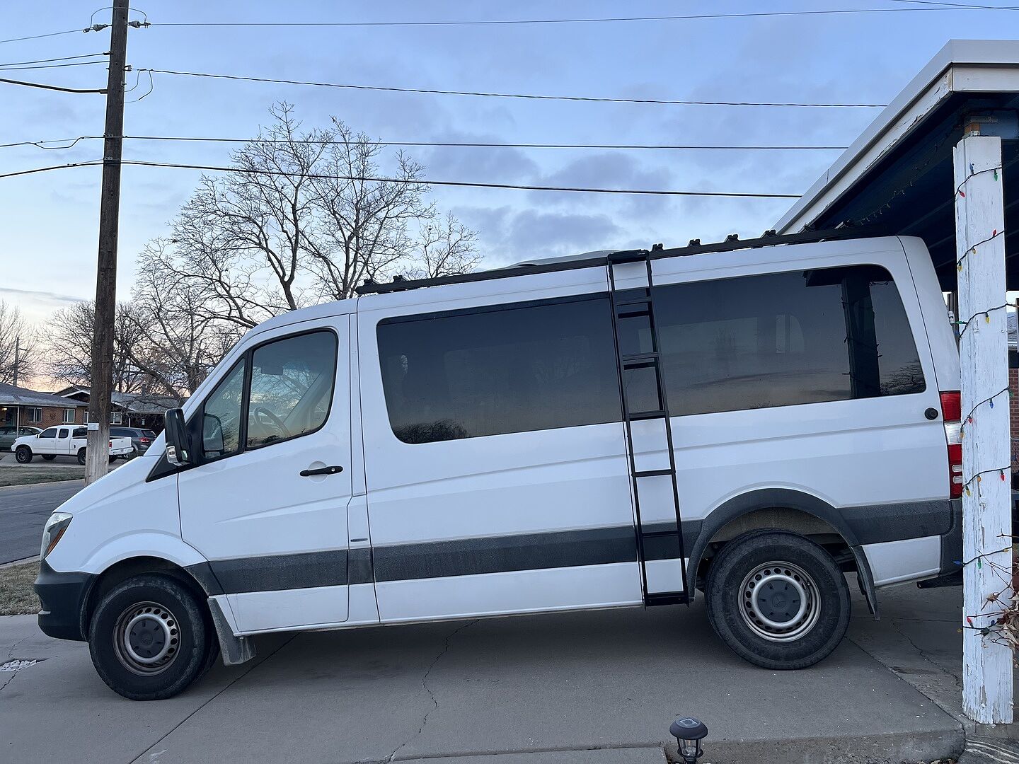 Échelle de galerie de fourgon Slimpro pour Mercedes-Benz Sprinter H1