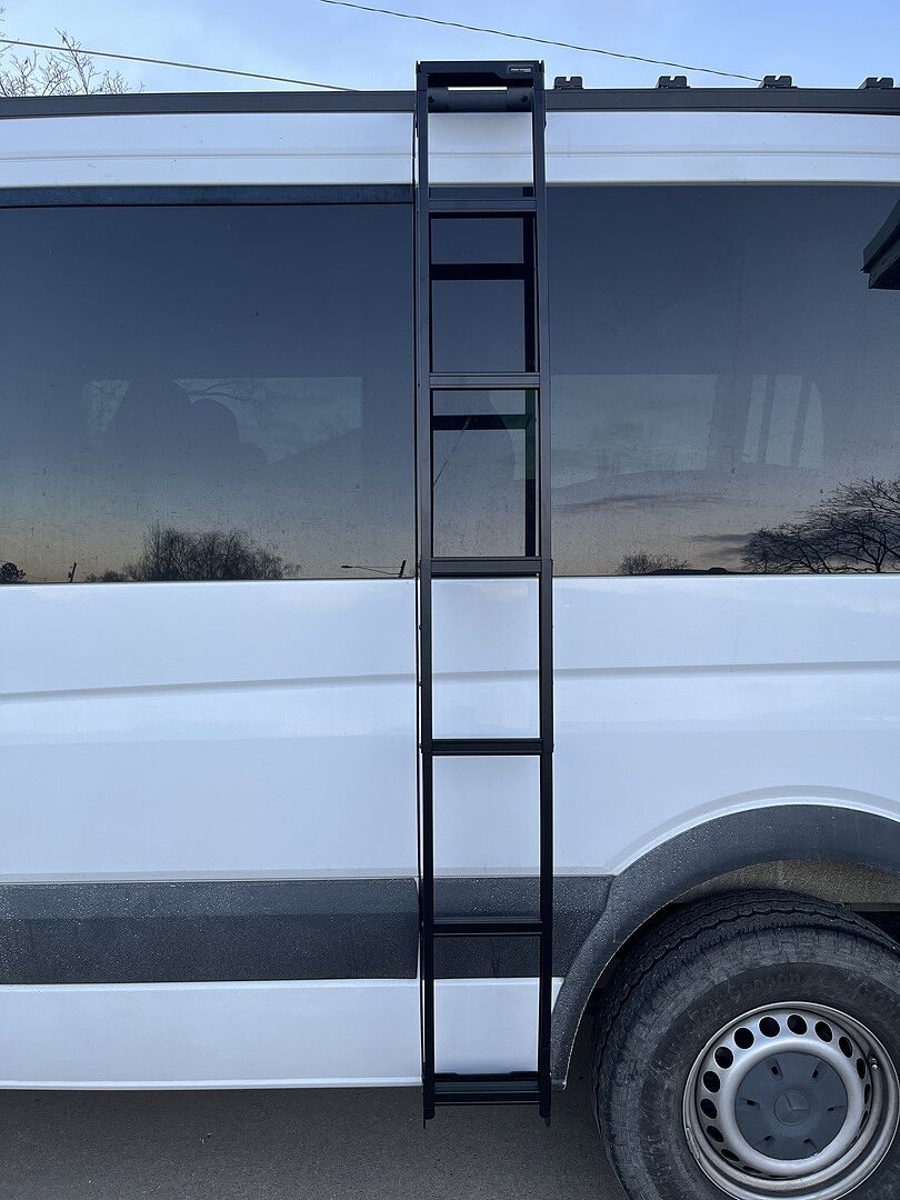 Roof Rack Ladder | Access the gear on your Sprinter