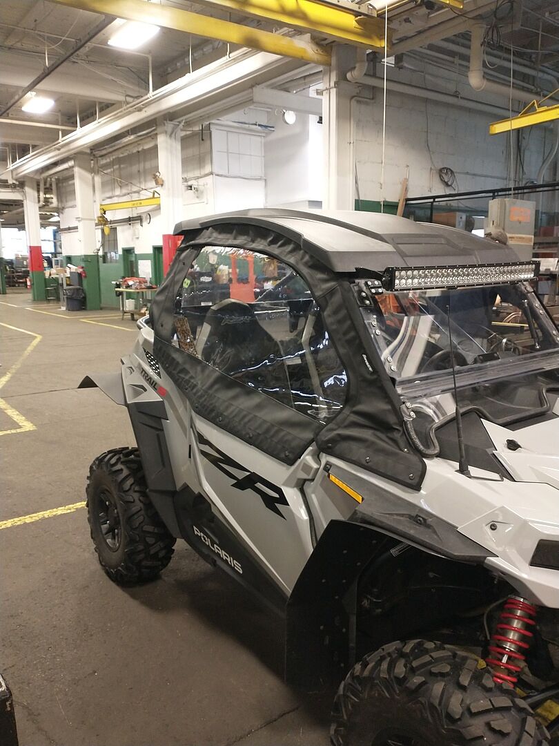 Polaris RZR Trail S 1000 Primal Soft Cab Enclosure Upper Doors | SuperATV