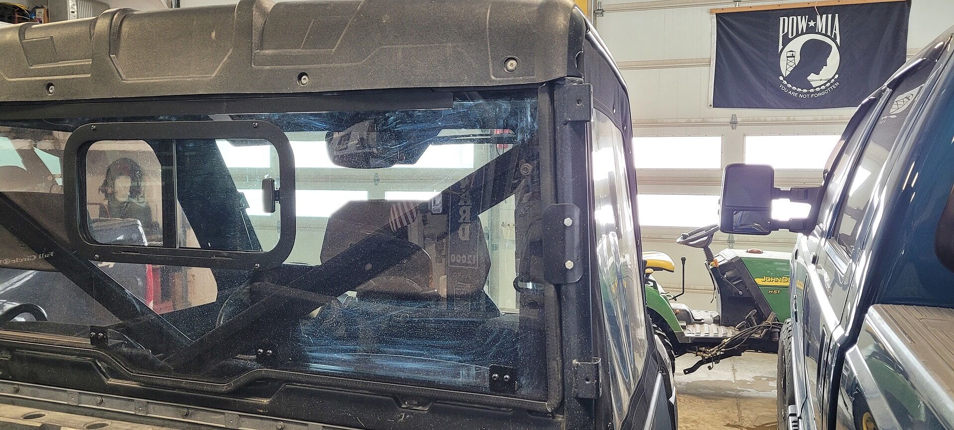 Polaris Ranger XP 1000 Sliding Rear Windshield | SuperATV