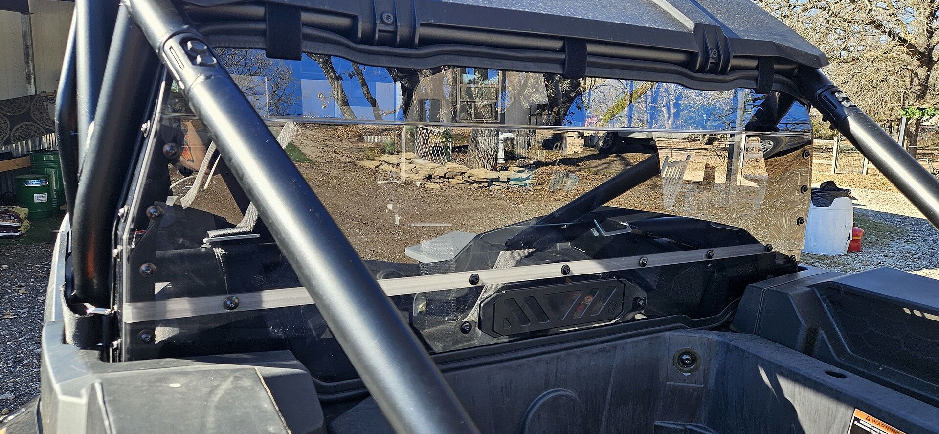 Polaris RZR XP Rear Vented Windshield | SuperATV