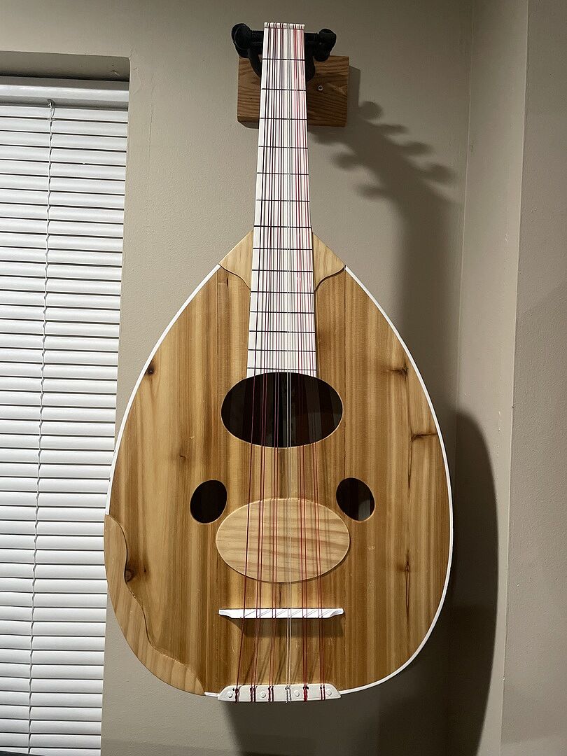 Aquila 13O Arabic 11-String Oud, Full Set