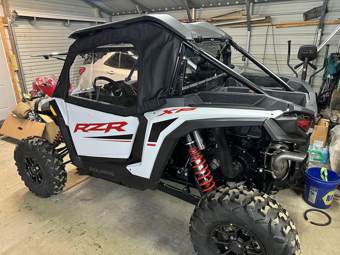 Polaris RZR XP Rear Vented Windshield | SuperATV