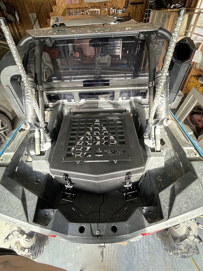 Assault Industries Cooler/Cargo Box for Polaris RZR XP Turbo | SuperATV