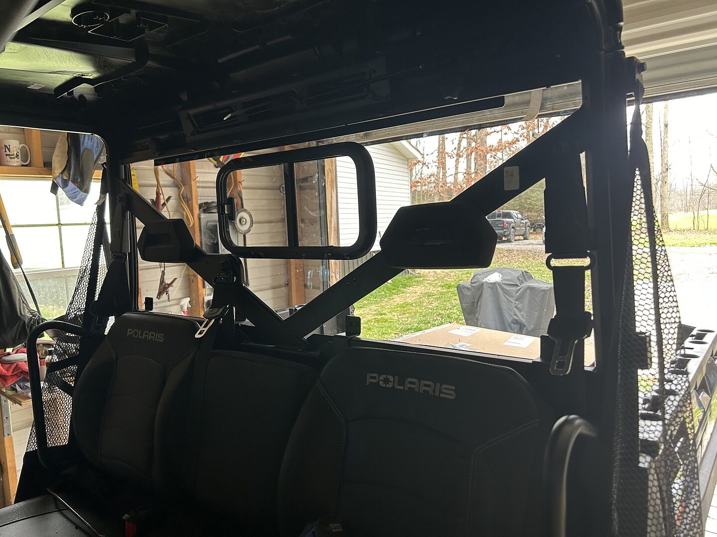Polaris Ranger XP 1000 Sliding Rear Windshield | SuperATV