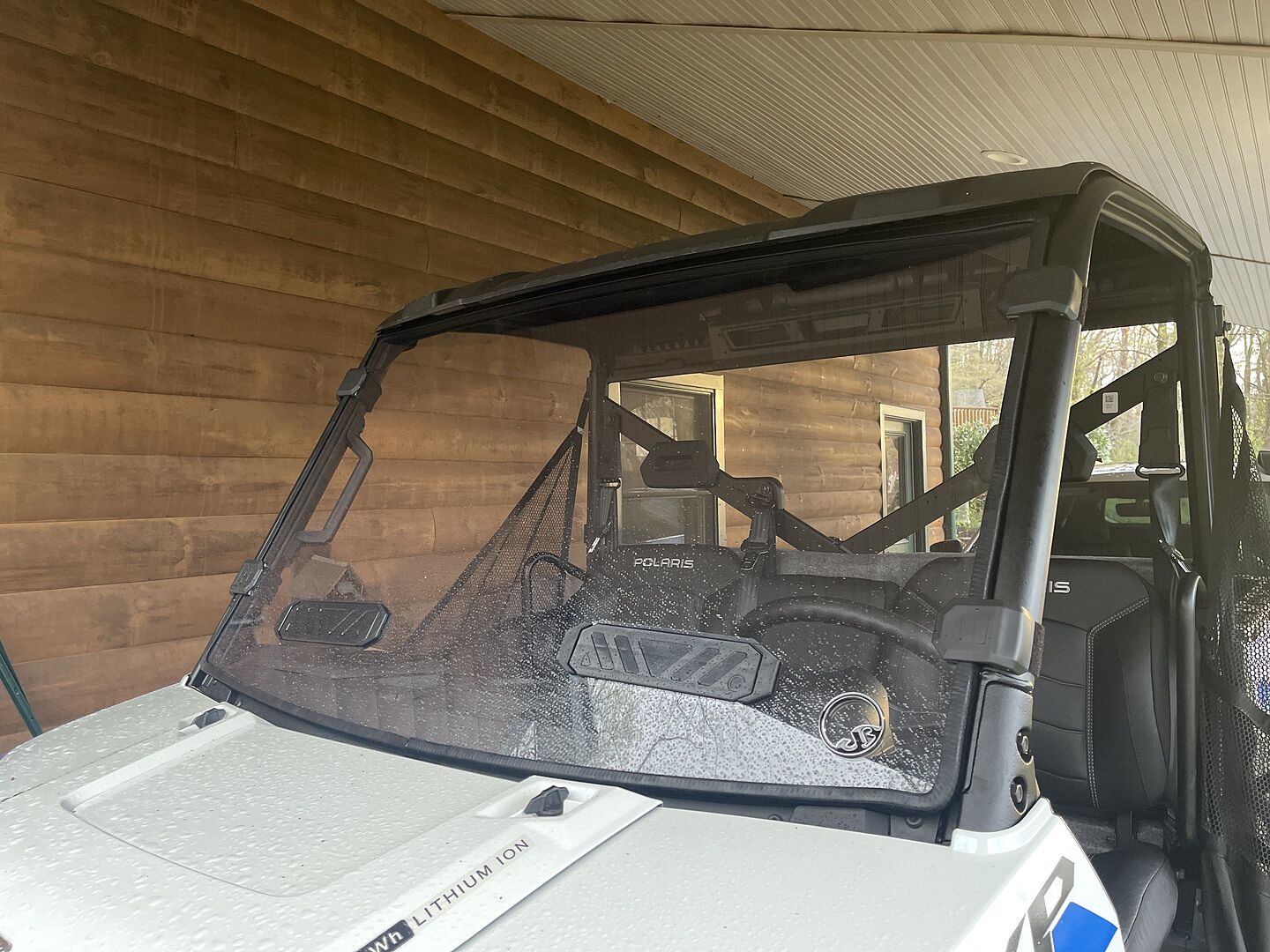 Polaris Ranger XP Kinetic Vented Full Windshield—Scratch Resistant ...