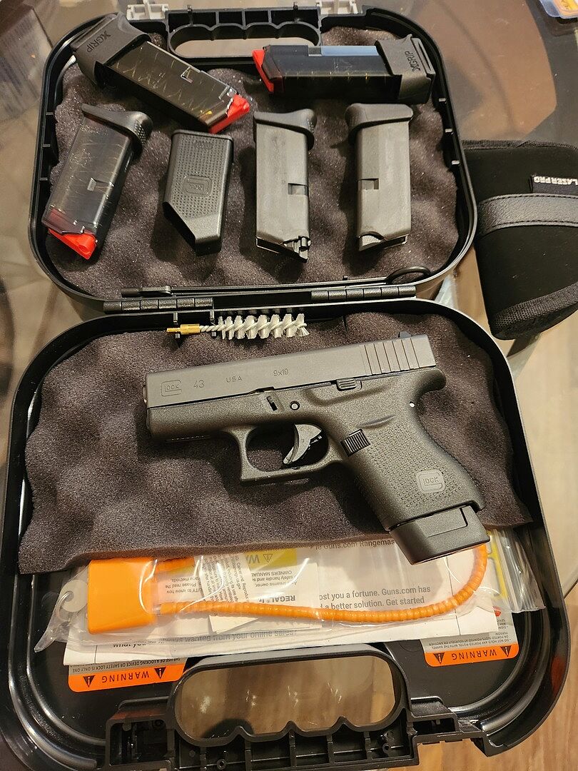 GLOCK G43 9mm Semi-Auto Pistol :: Guns.com