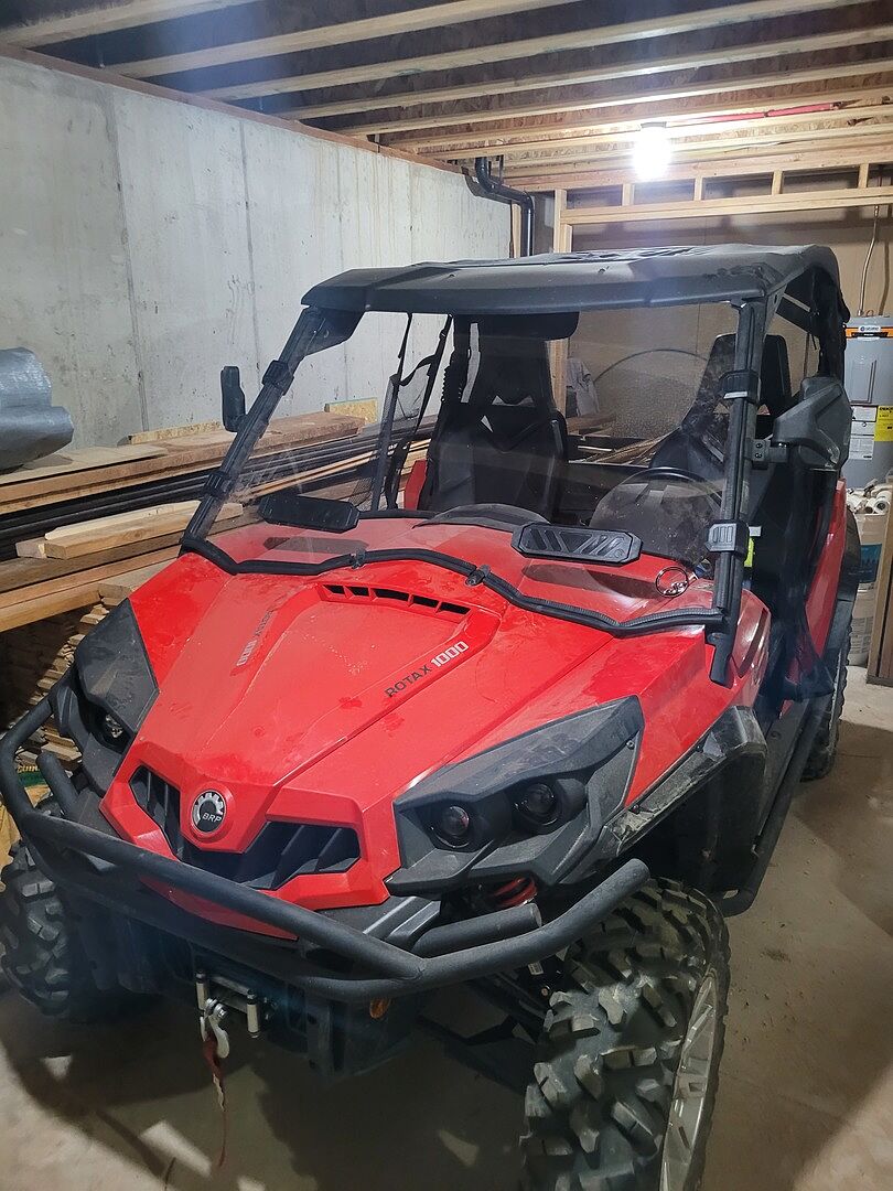 Can-Am Commander Vented Full Windshield | SuperATV