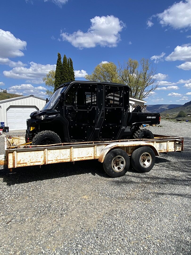 Can-Am Defender MAX Convertible Cab Enclosure Doors | SuperATV